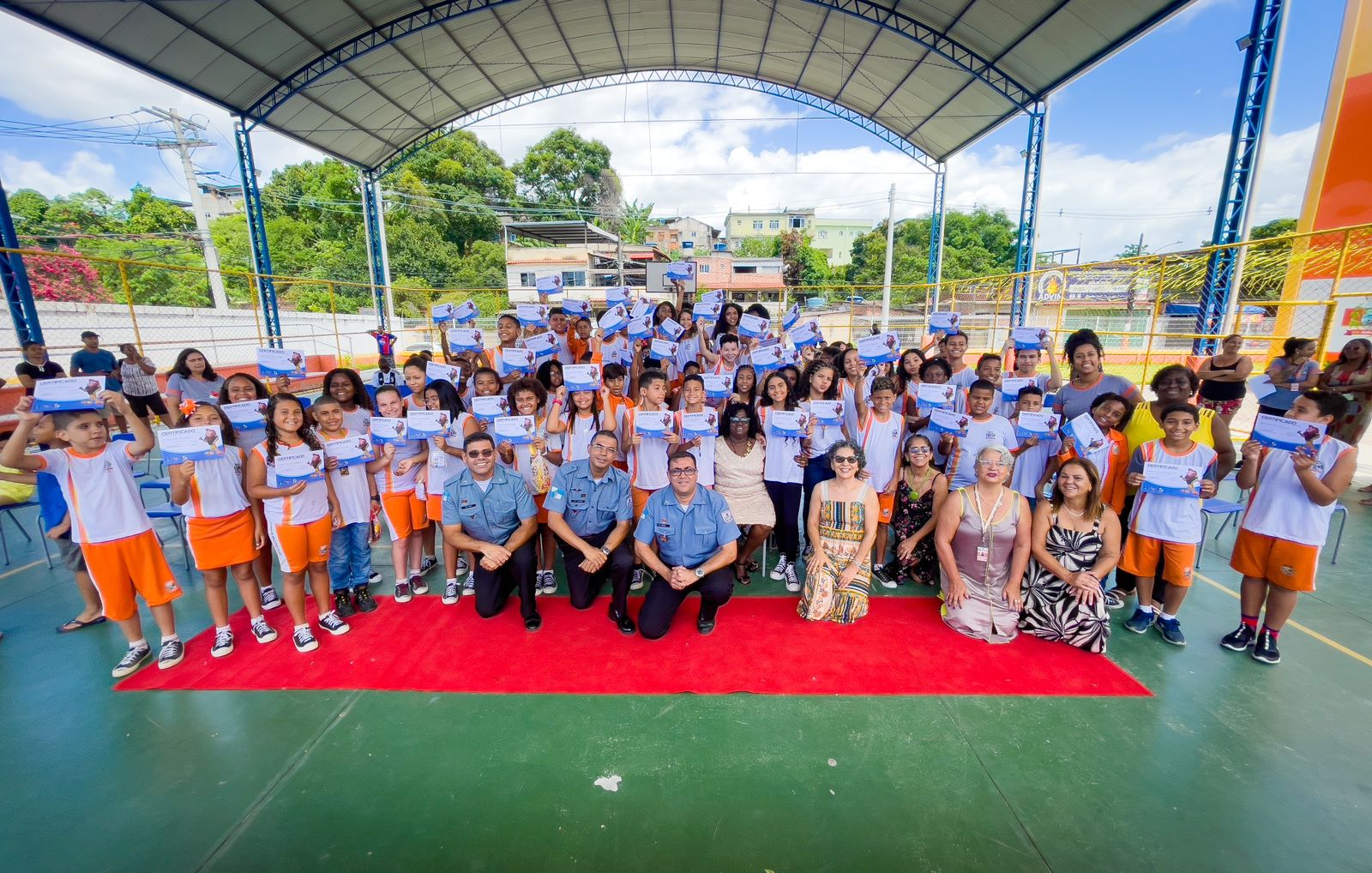 Proerd forma 140 alunos em Belford Roxo – Instituto Estrela Azul